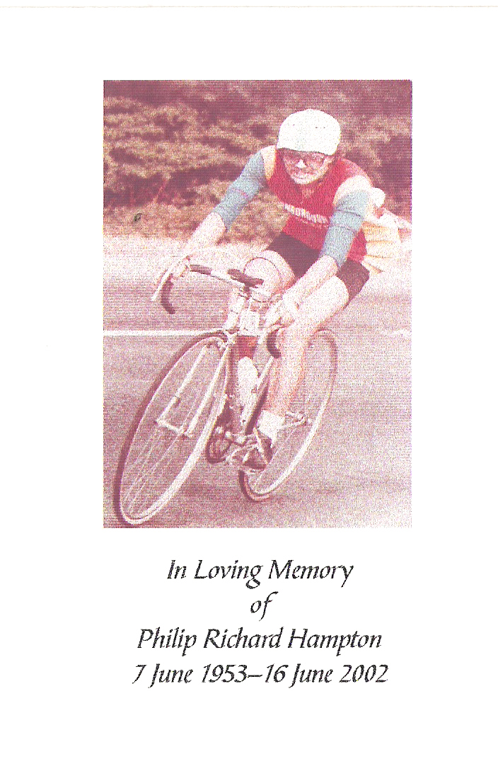 Phil Hampton Memorial Ride, 19 March - West Surrey Cycling Club